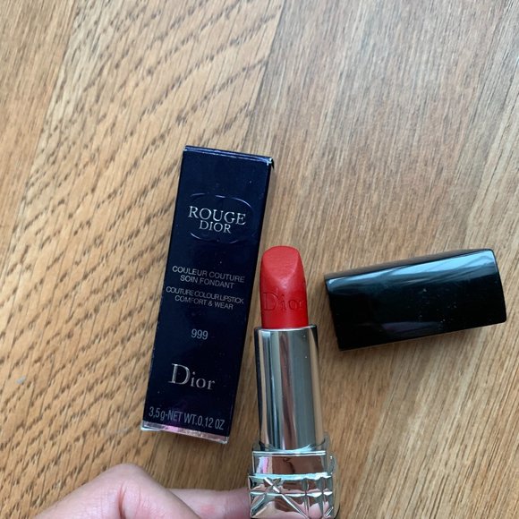 Dior | Makeup | Rouge Dior Refillable Lipstick 999 | Poshmark